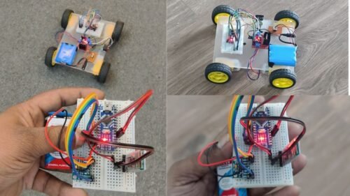 Gesture control robot using Arduino | Gesture control car| Techatronic