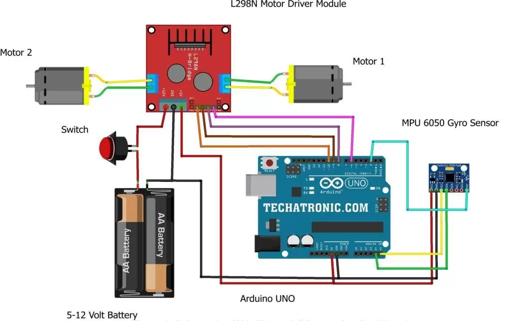 How to Make self balancing Robot | Arduino self balancing Robot