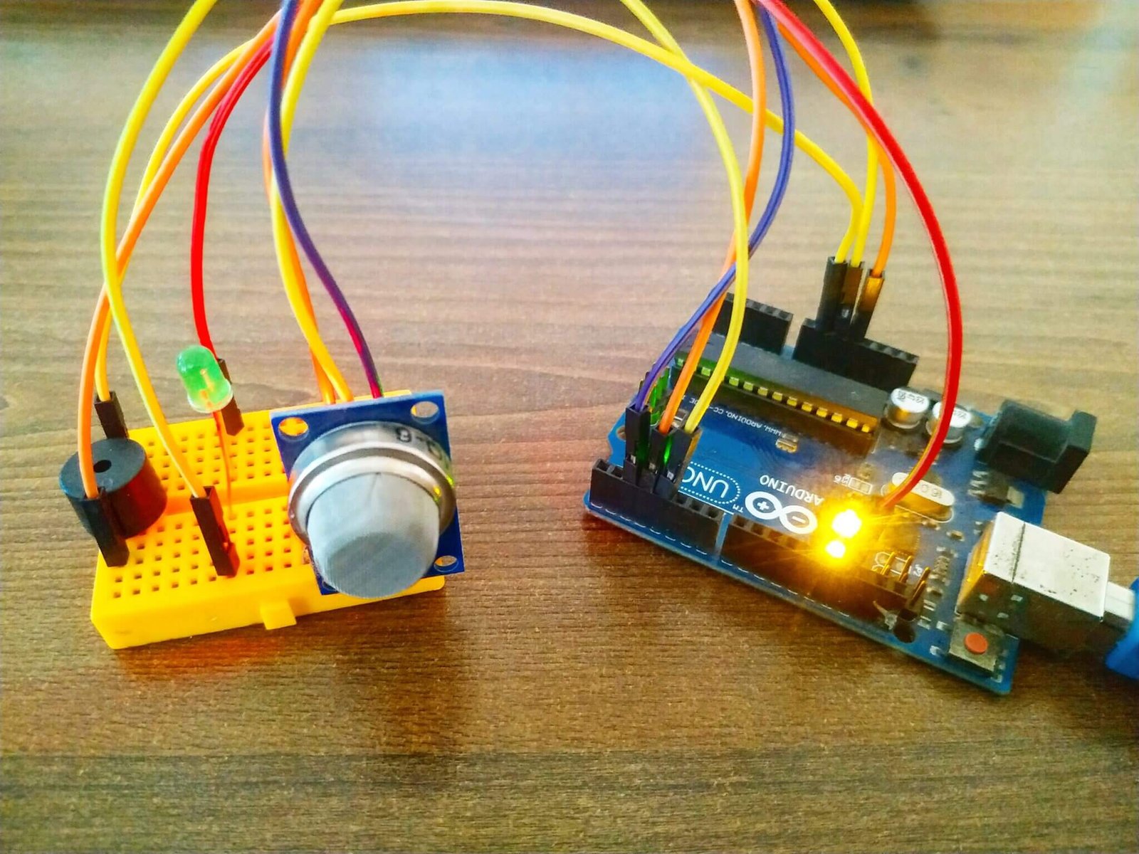LPG gas sensor interface with Arduino (MQ6) | LPG gas sensor interface