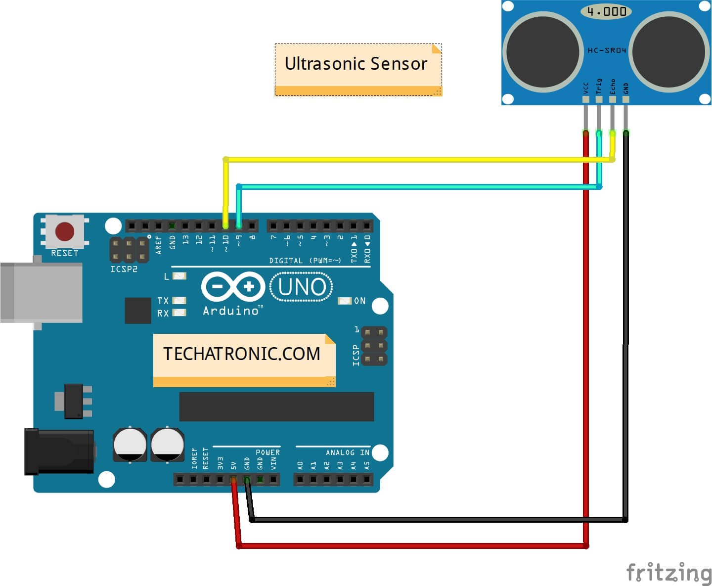 What Is Ultrasonic Sensor With Arduino Tutorial Arduino Ultrasonic Tutorials Bilarasa