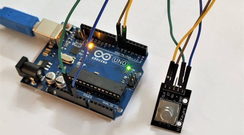 Arduino with Rotatory encoder | Rotatory encoder working