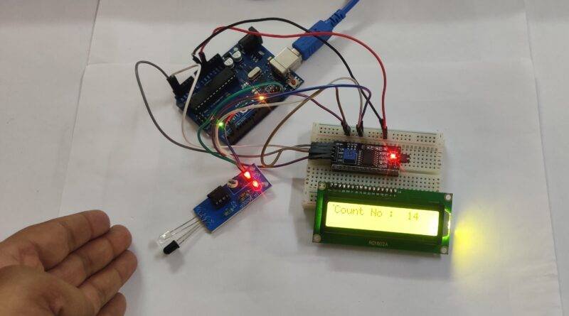 Counter Using Ir And Arduino Object Counter With Arduino Using Ir Sensor 1443