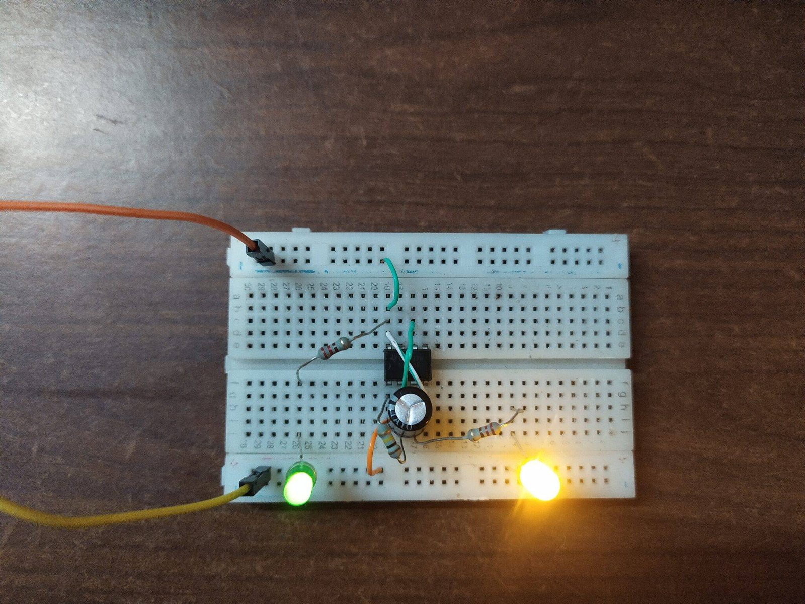 555 delay timer with ON/OFF | Basic project with 555 timer