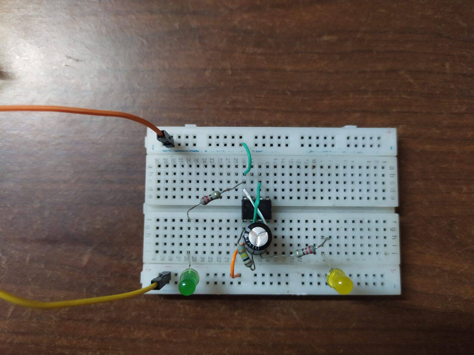 555 delay timer with ON/OFF | Basic project with 555 timer