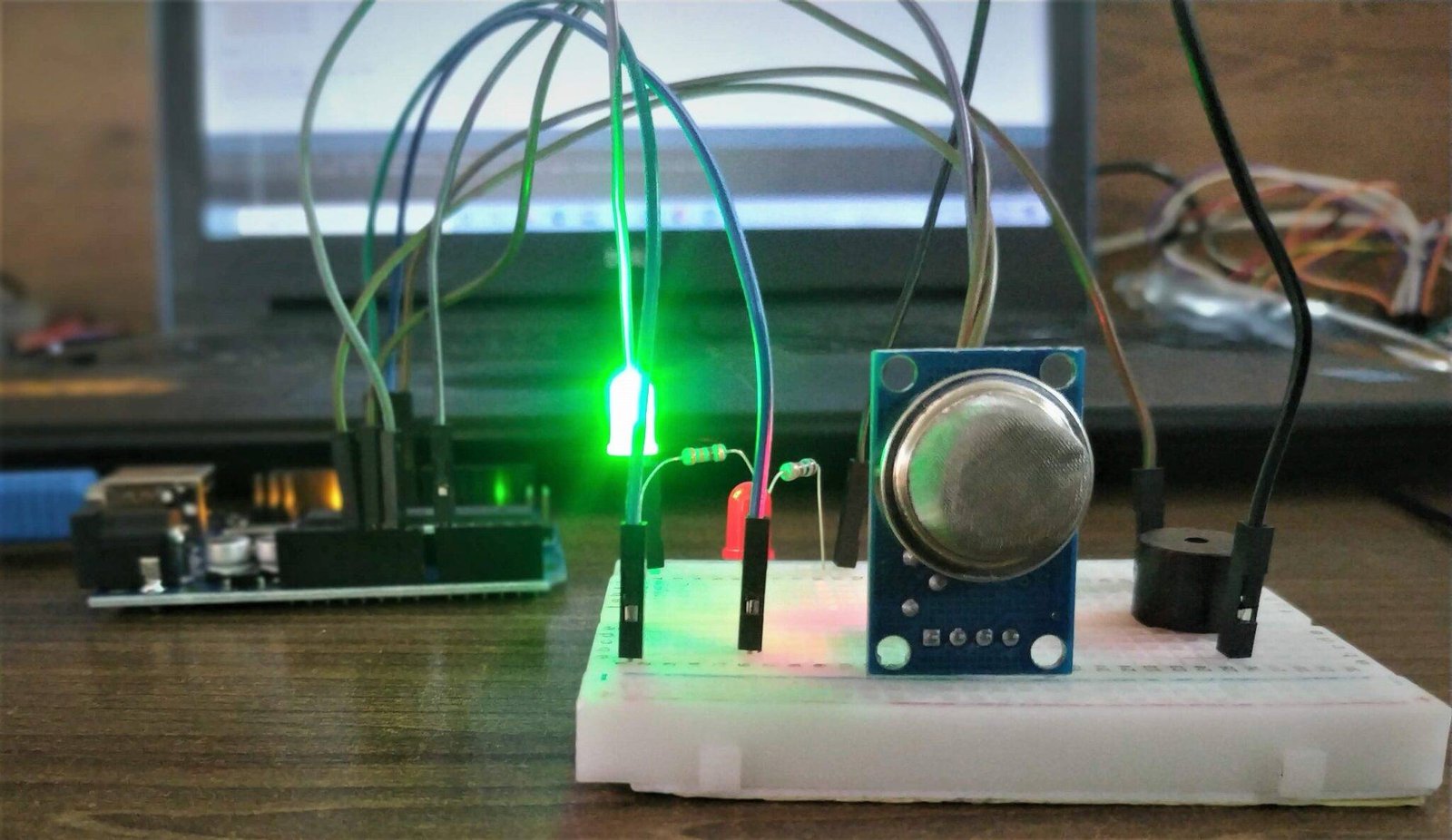 LPG gas sensor interface with Arduino (MQ6) | LPG gas sensor interface