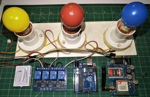 GSM based home automation using SMS | home automation using GSM