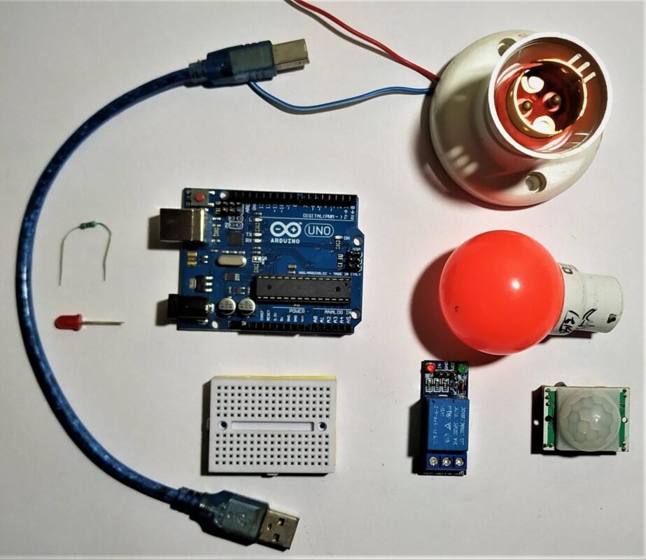 home security system using arduino | pir motion sensor security system