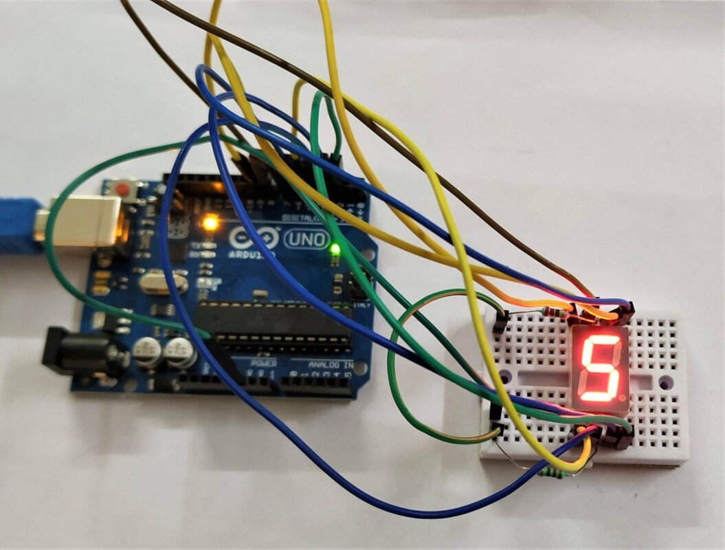 7 segment display Arduino Interfacing | Arduino with Seven Segment
