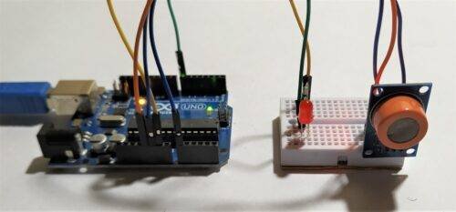 Alcohol detector using Arduino and Mq3 | MQ sensor with Arduino