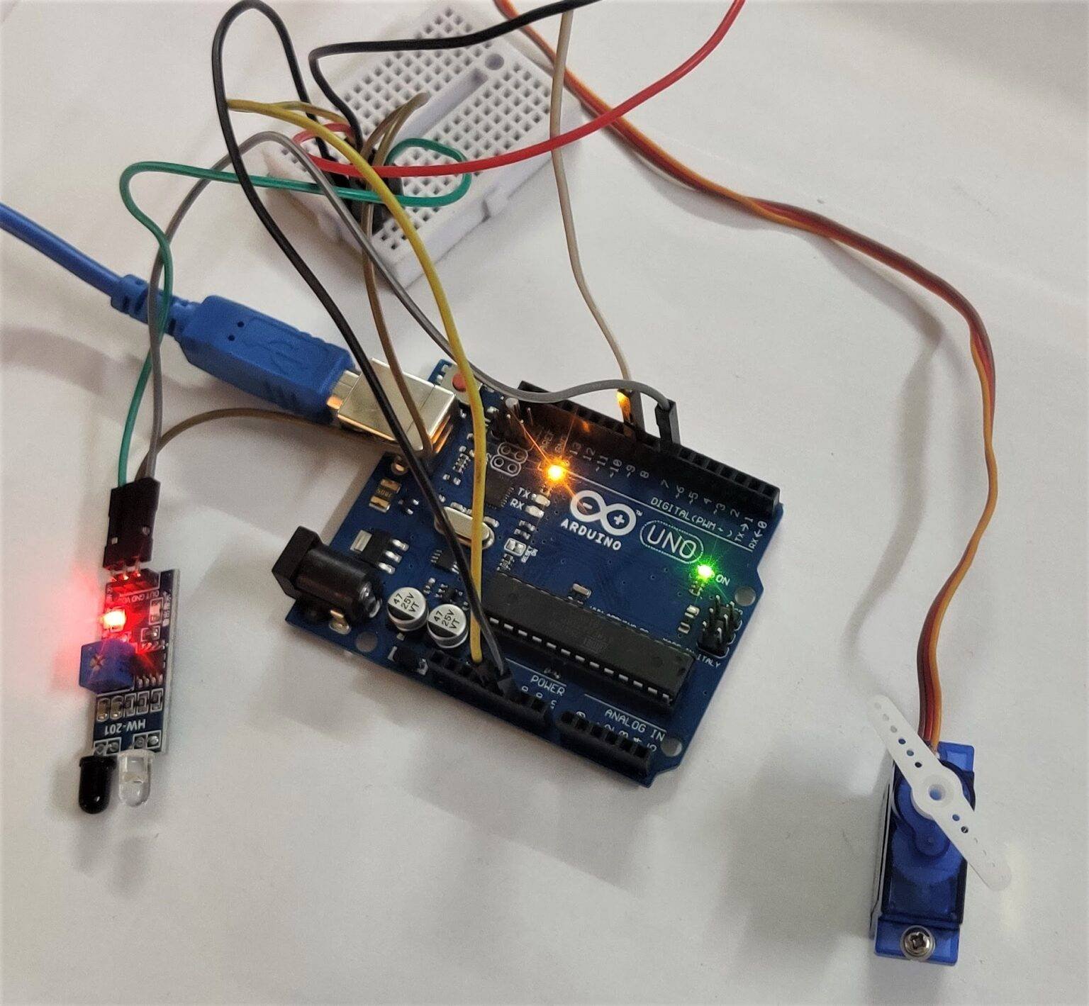 Smart dustbin using Arduino | Ir sensor smart dustbin