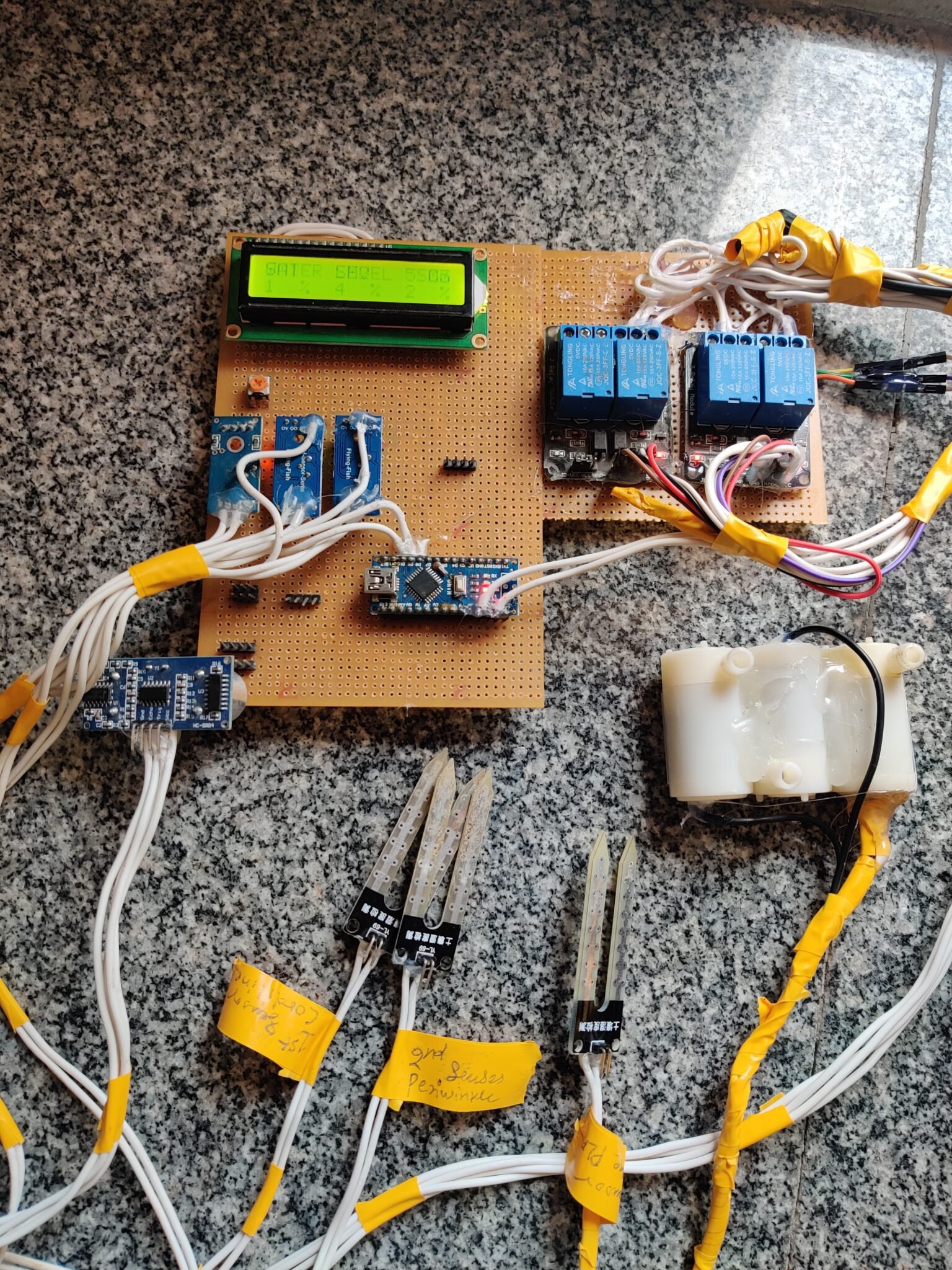 Automatic plant watering project using Arduino |Arduino smart Irrigation
