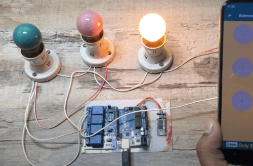 Phone Control Light Using Arduino | Control Lights with Smartphone