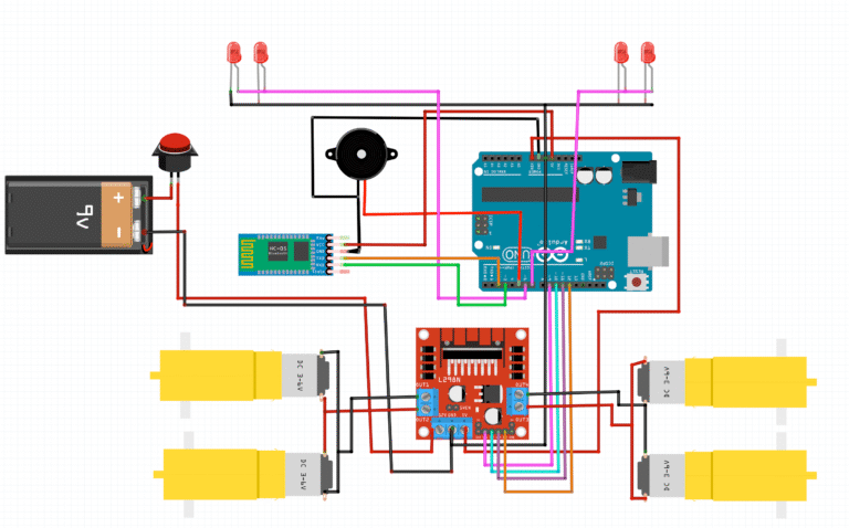 10 Step to Make Arduino Bluetooth Controlled Car | Easy DIY