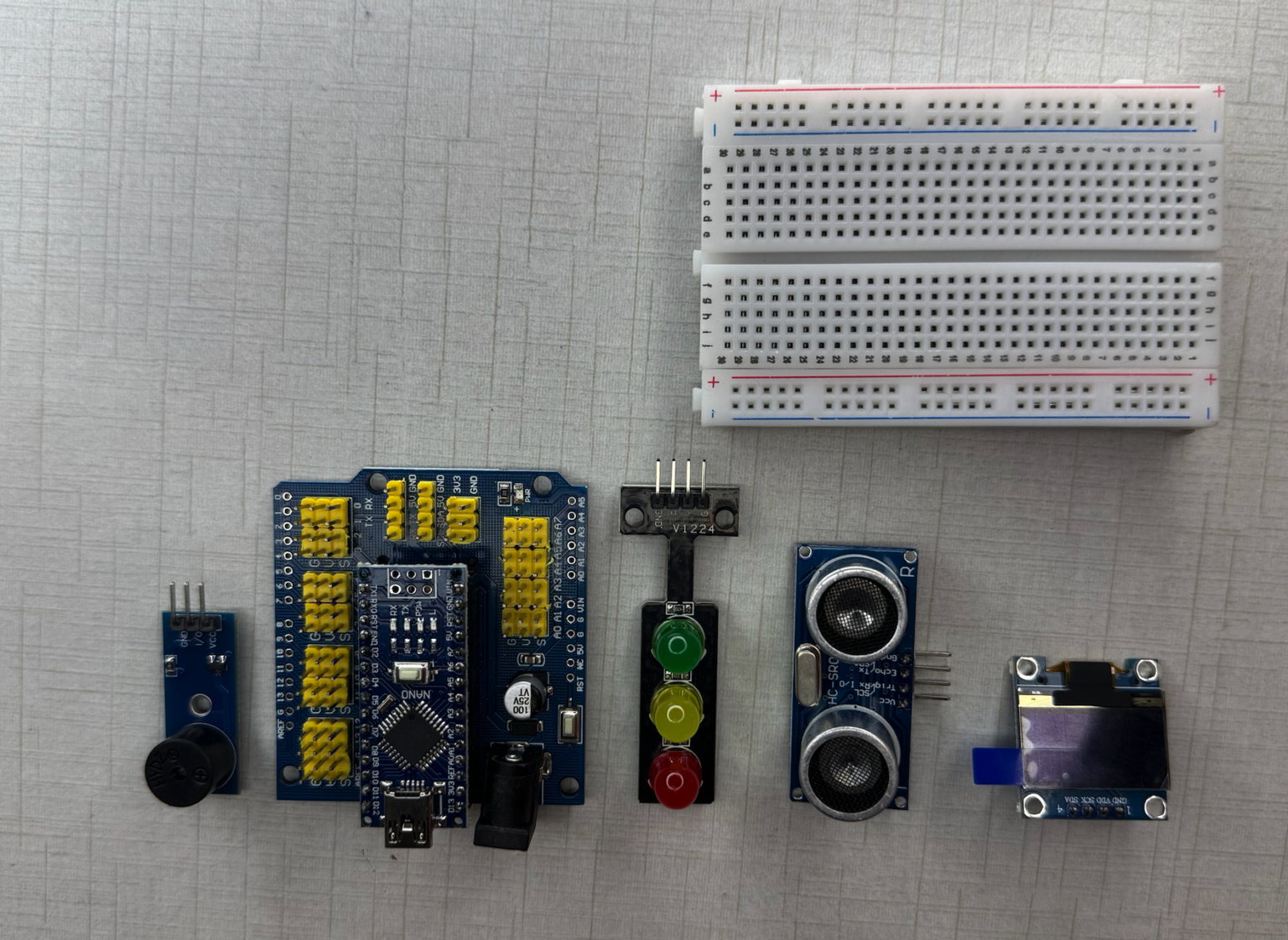 Distance Measurement with Arduino Using Ultrasonic Sensor & OLED