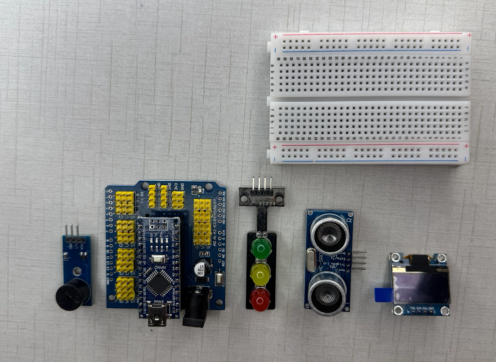 Distance Measurement with Arduino Using Ultrasonic Sensor & OLED
