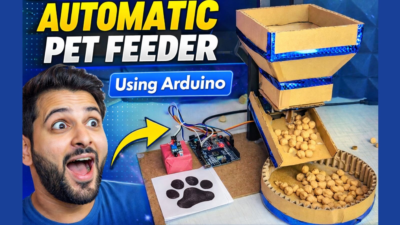 How to Make a Pet Feeder at Home Using Arduino (DIY Guide)